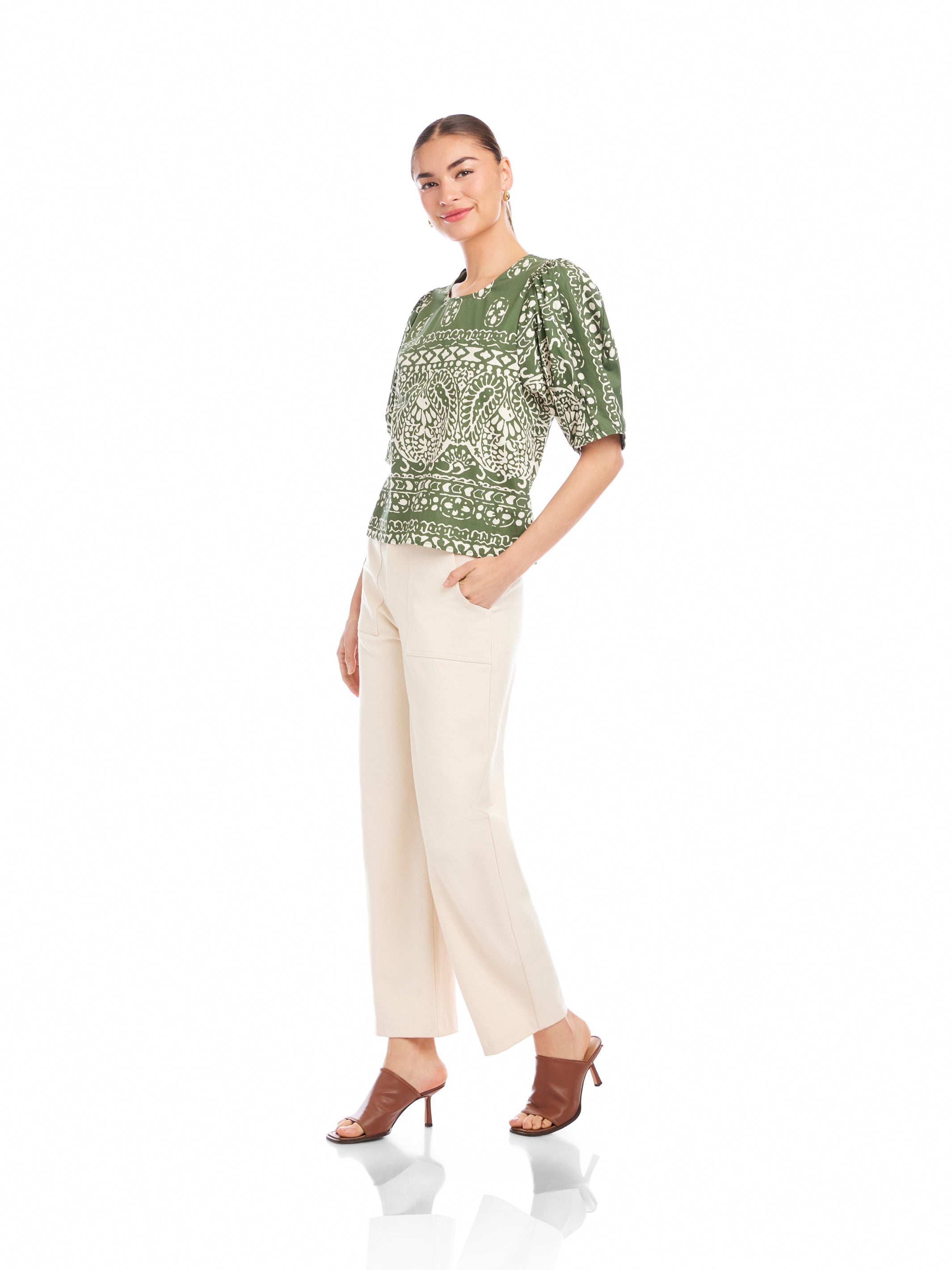 Rosie Puff Sleeve Top | Fifteen Twenty Clothing