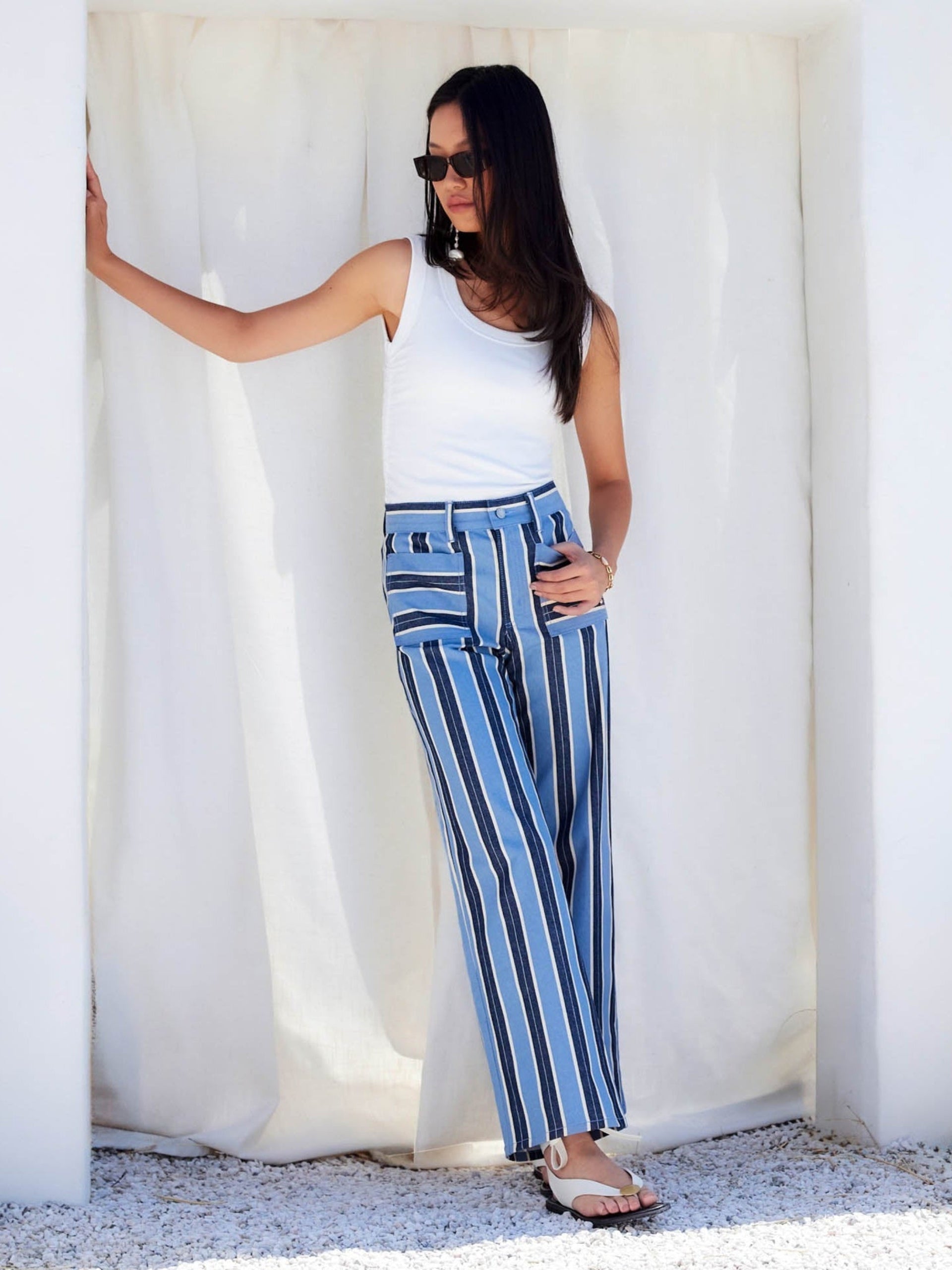 Lynny Patch Pocket Pants | Fifteen Twenty Clothing